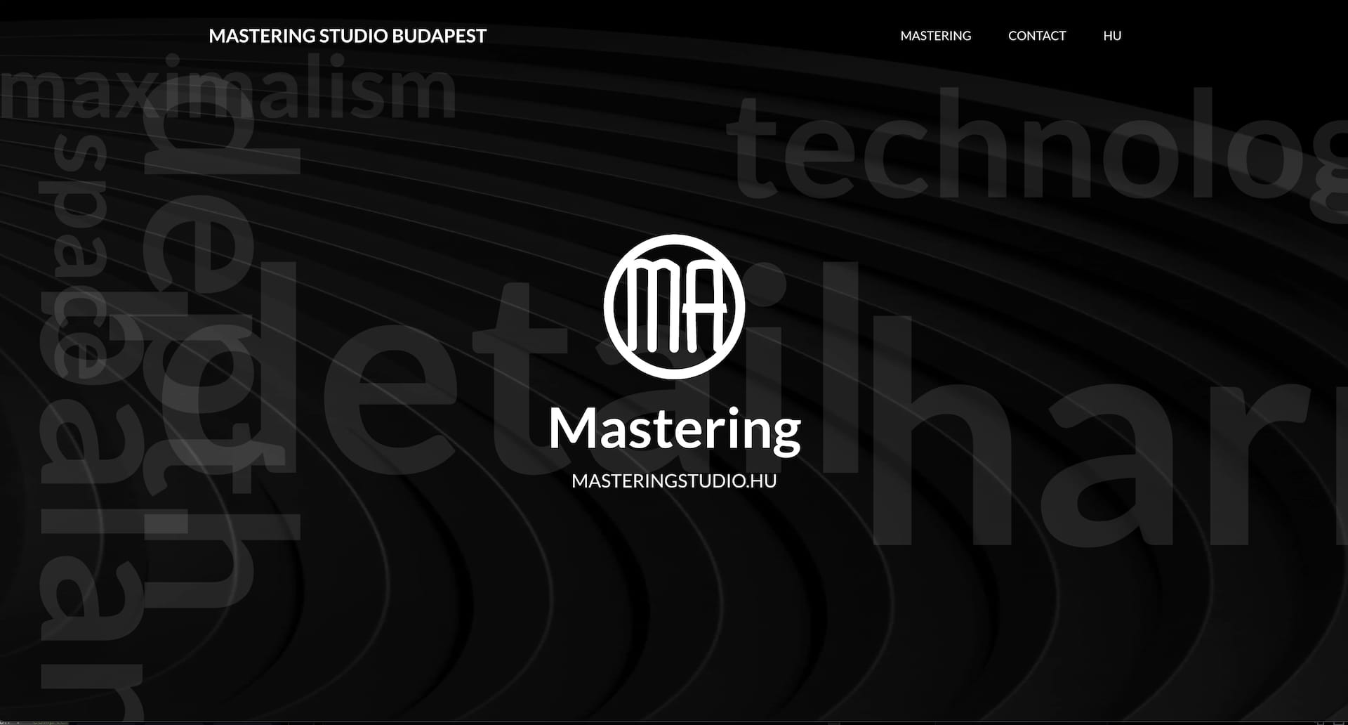 Mastering Studio Budapest | Hangstúdió Budapest